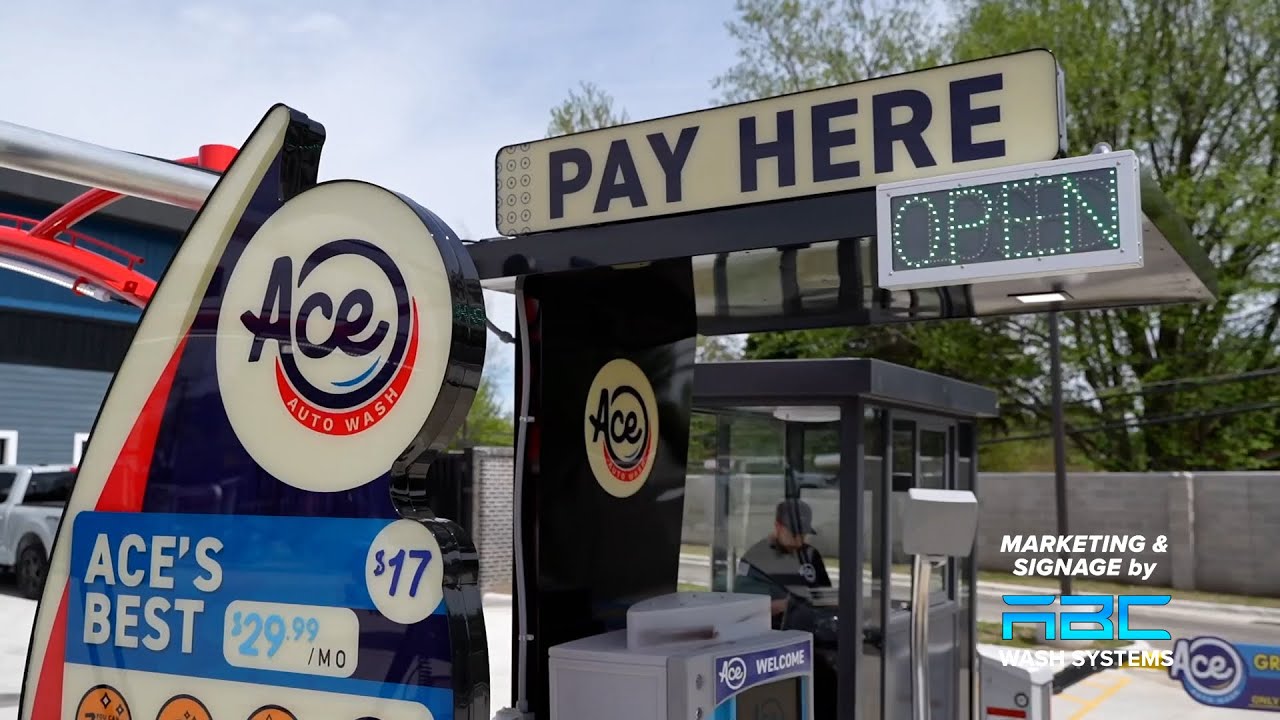 Ace Auto Wash - New Tunnel Marketing - YouTube