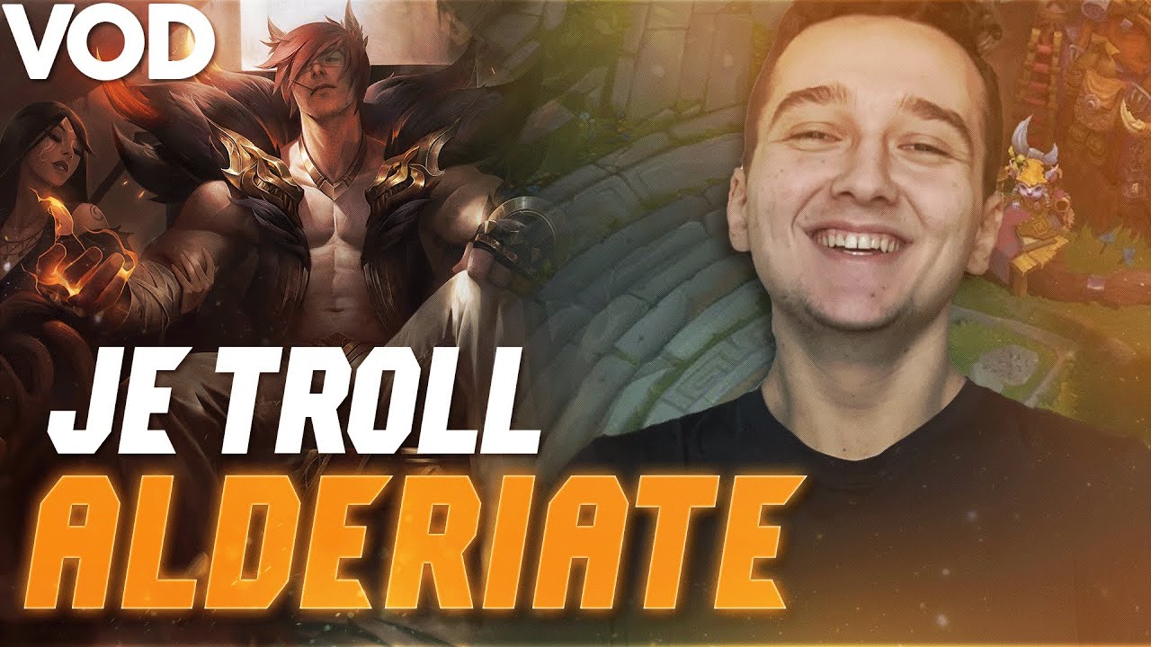 JE TROLL ALDERIATE, JE FINIS PAR CARRY - Arena - Patch 13.24 - YouTube