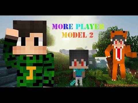รีวิว mod more player models 2 1.7.10 อั๊ยย๊ะ - YouTube