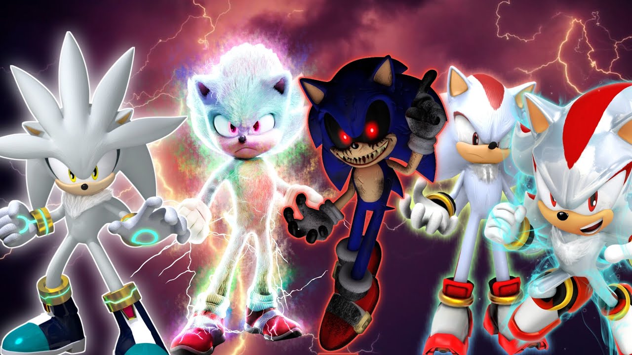 Silver V2(All Form)(New) VS Sonic Chaos OP & Shadow OP & Sonic.exe OP ...