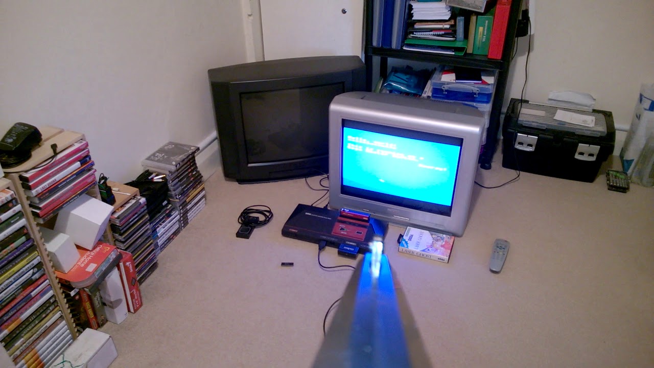 A little experiment with the Sega Light Phaser - YouTube