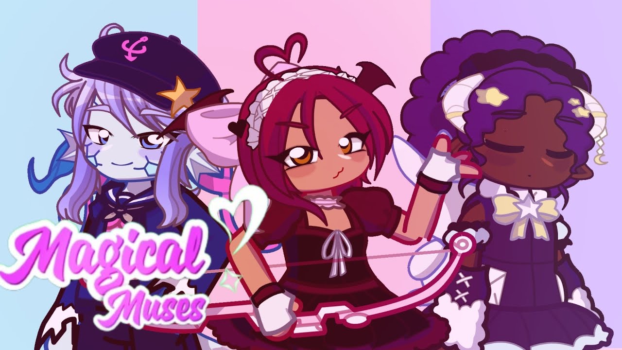 awe dang it! | magical muses villain introduction! | original gacha ...