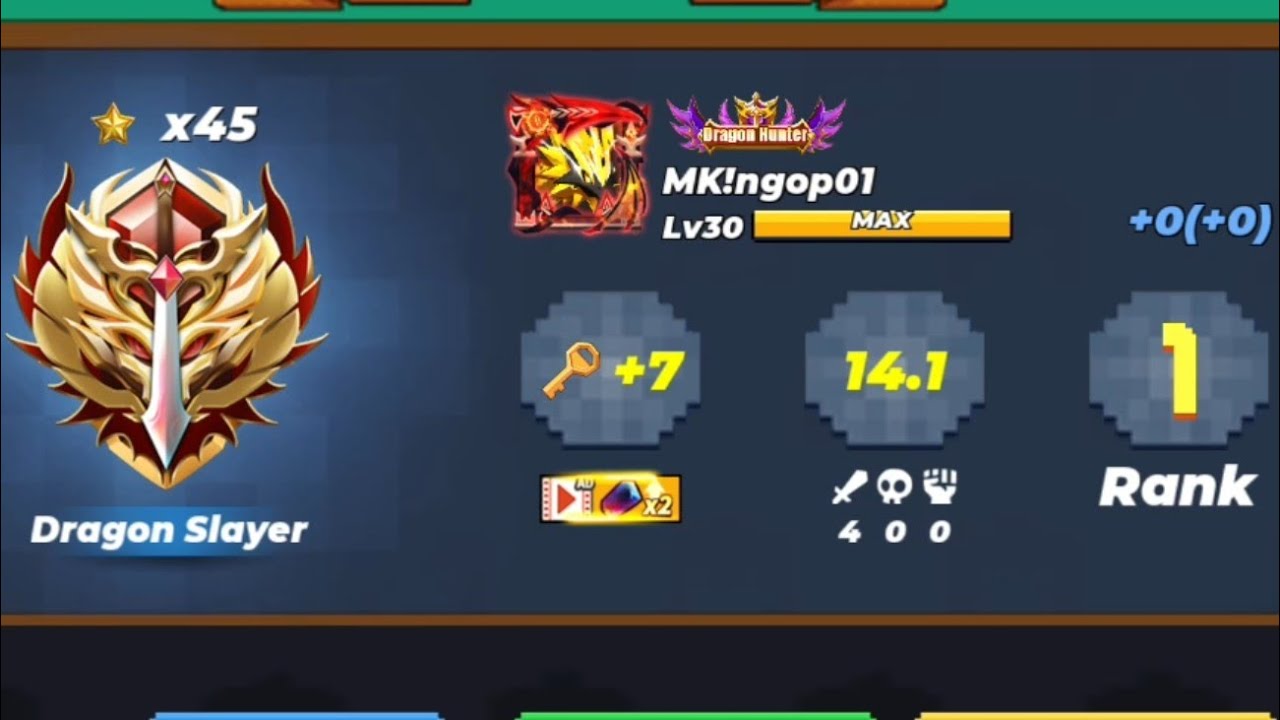 Blockman go bedwars / Dragon Slayer to Dragon hunter journey #bedwars # ...