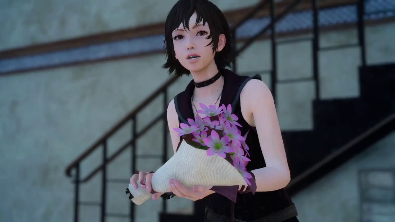 FINAL FANTASY XV Cutscenes | Broquests: A Flower For Iris [Gladio] [4/4 ...