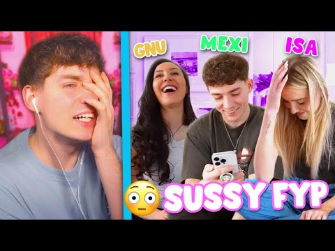 Die TIKTOK FYP von GNU, ISA und MEXI ist KRANK..! 😳💀