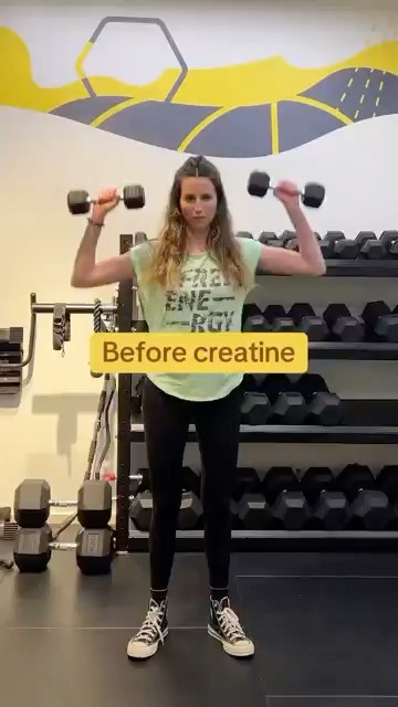 Before Creatine. After Creatine. - YouTube