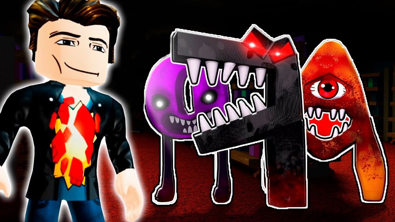 ПОБЕГ ОТ АЛФАВИТ ЛОР СТРАШНАЯ ИСТОРИЯ В Roblox Youtube