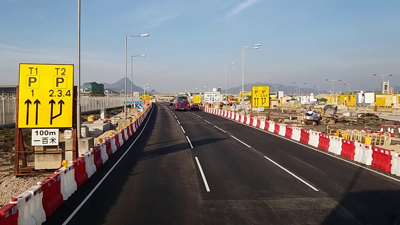 CTB S56 6505 TY5910 東涌站─機場客運大樓(循環線) - YouTube