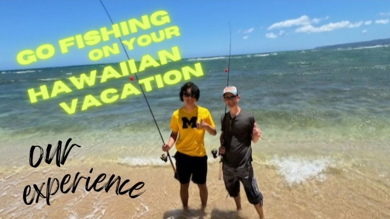 Hawaiian Shoreline Fishing Experience - YouTube