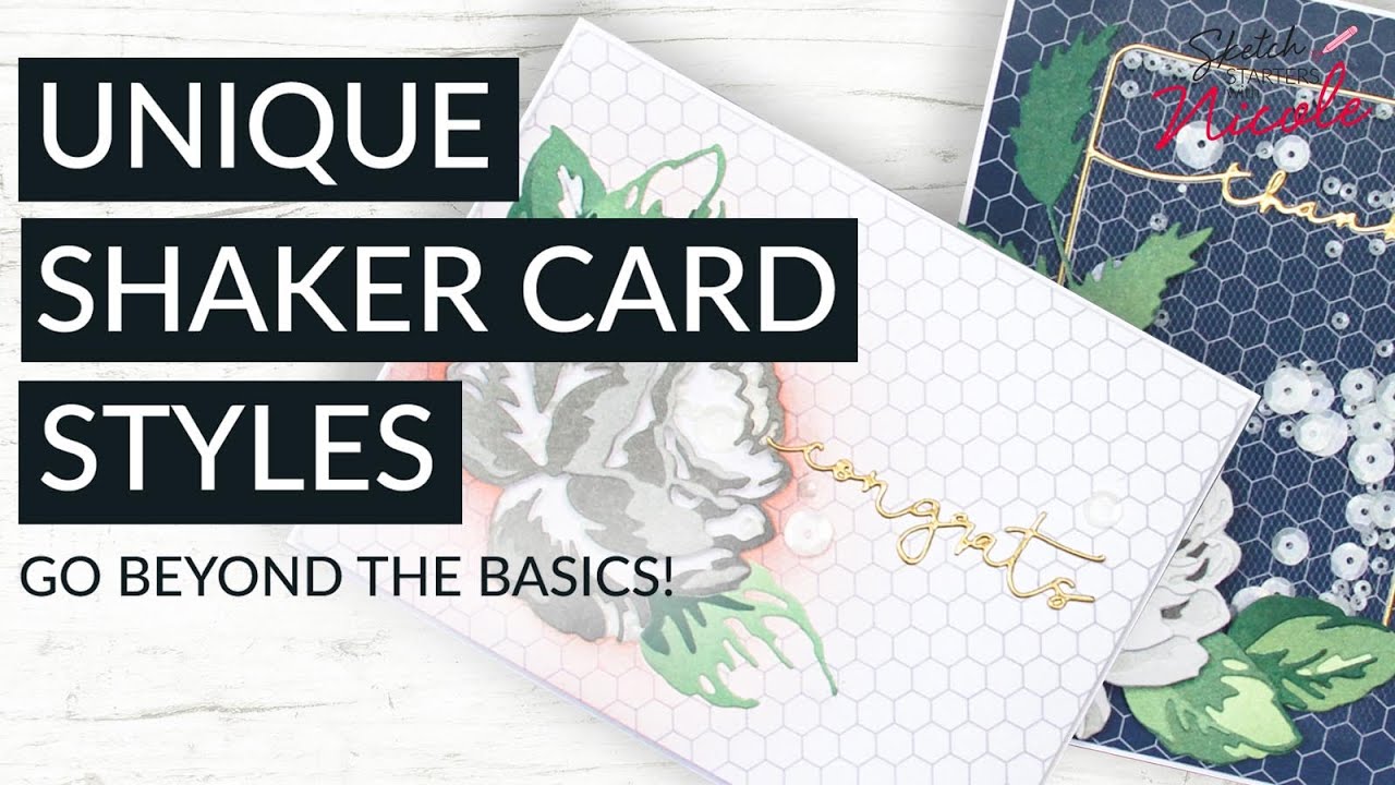 Shake it Up with Unique Shaker Card Designs | Sketch Starters with ...