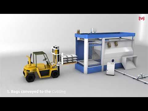 Margo - Automatic Bag Emptying Machine Manufacturer & Exporter | Bag Slitting System