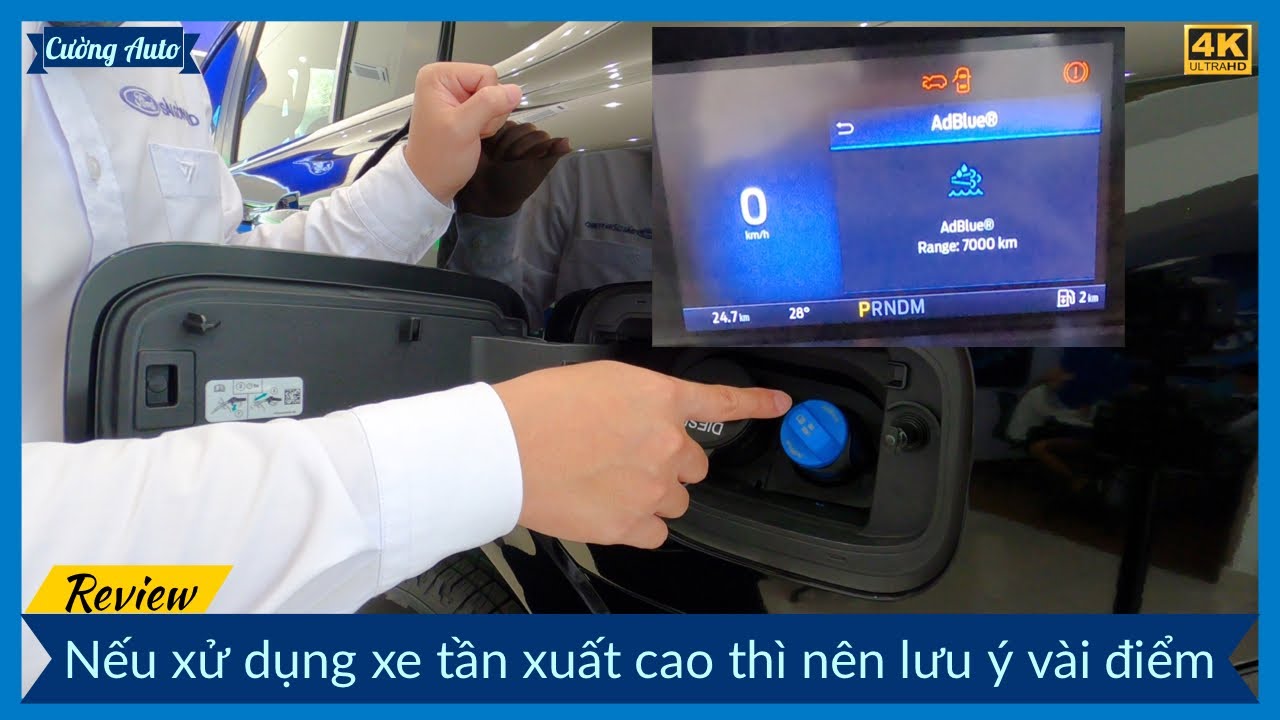 Dung dịch ADBLUE EURO 5 trên FORD EVEREST ALLNEW 2023: Có thể xem tình ...