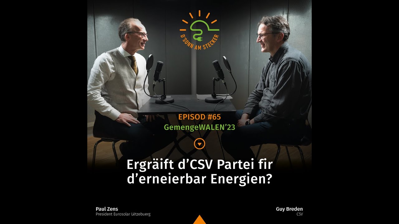 Podcast Gemengewalen 2023: CSV mam Guy Breden - YouTube