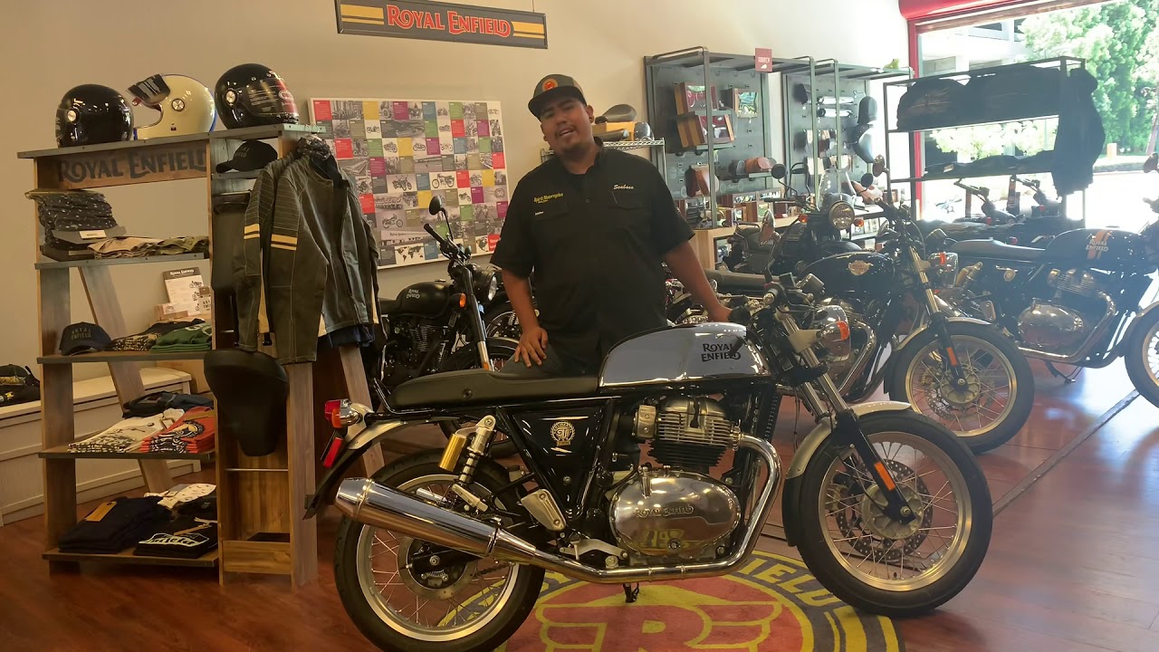 Unique 2019 Royal Enfield Continental GT Mister Clean - YouTube