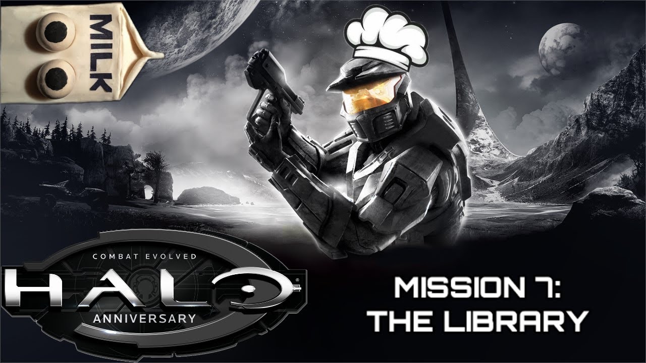 [MISSION 7: THE LIBRARY] - Halo CE Anniversary (ft. Milky) - YouTube