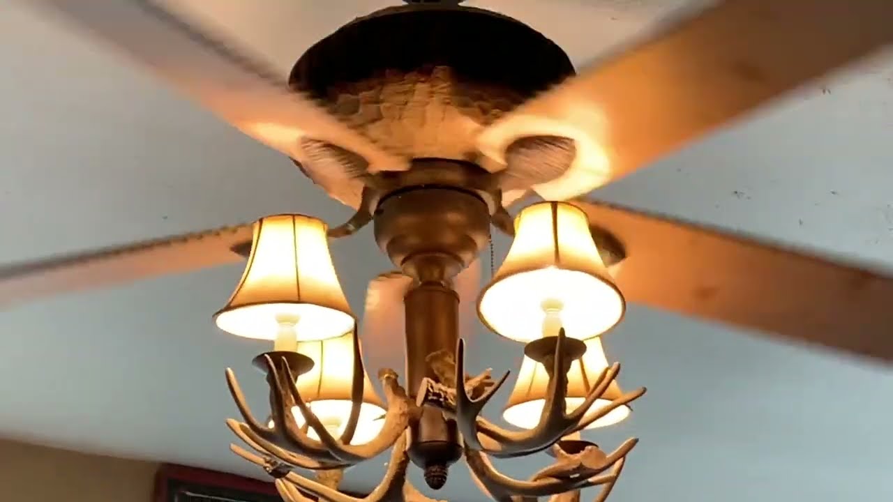 Monte Carlo Great Lodge Ceiling Fan | Shelly Lighting