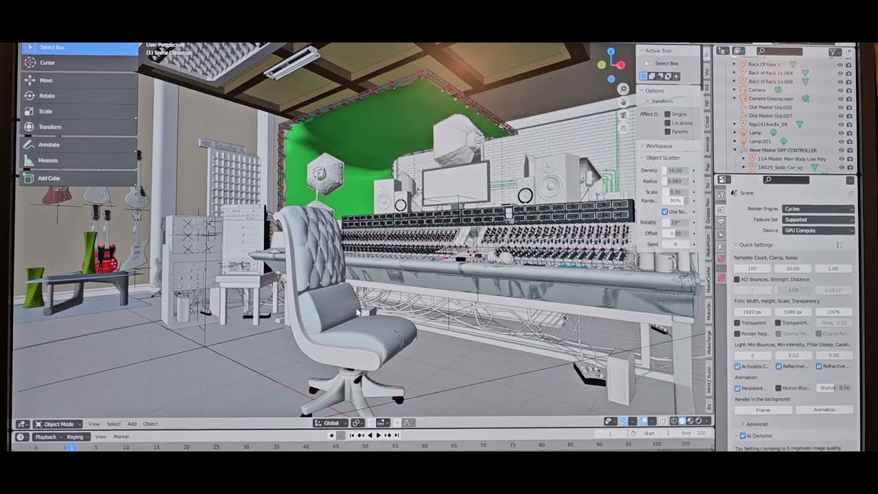 Blender CGI Studio By Symphonic Spirit Aldo Vaccaro - YouTube