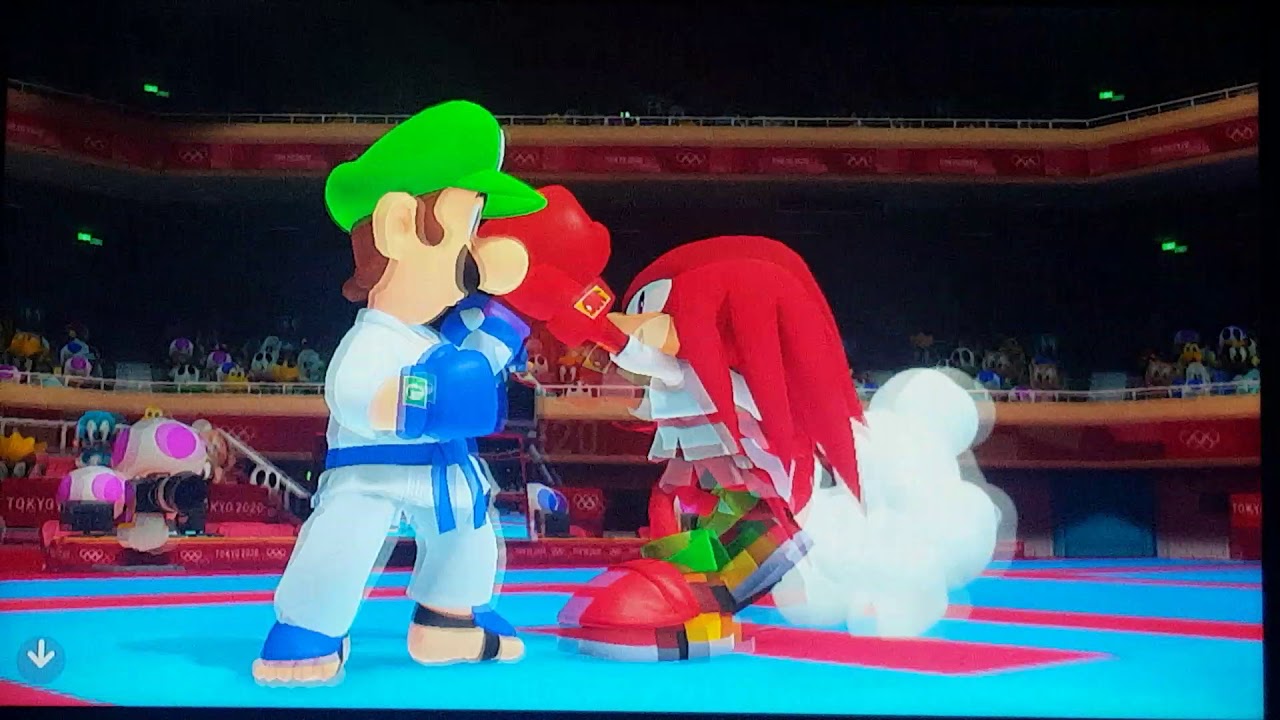 Mario & Sonic Tokyo 2020 Karate #11 (Luigi) - YouTube