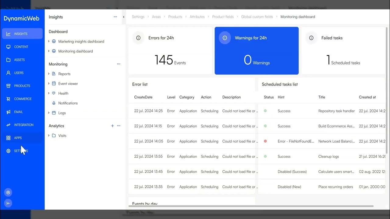 DynamicWeb 10 - Beheren Product List Values - YouTube