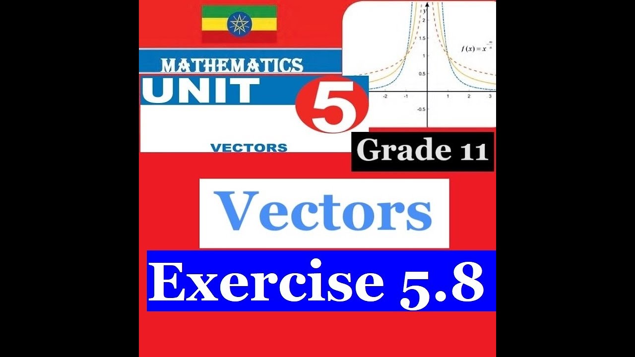 Mathematics Grade 11 Unit 5 Exercise 5.8(Vector product)@Girma21 - YouTube