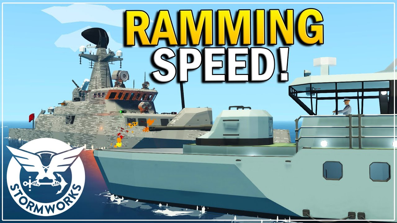 THE ENEMY SHIP WOULD NOT SINK In Stormworks! - YouTube