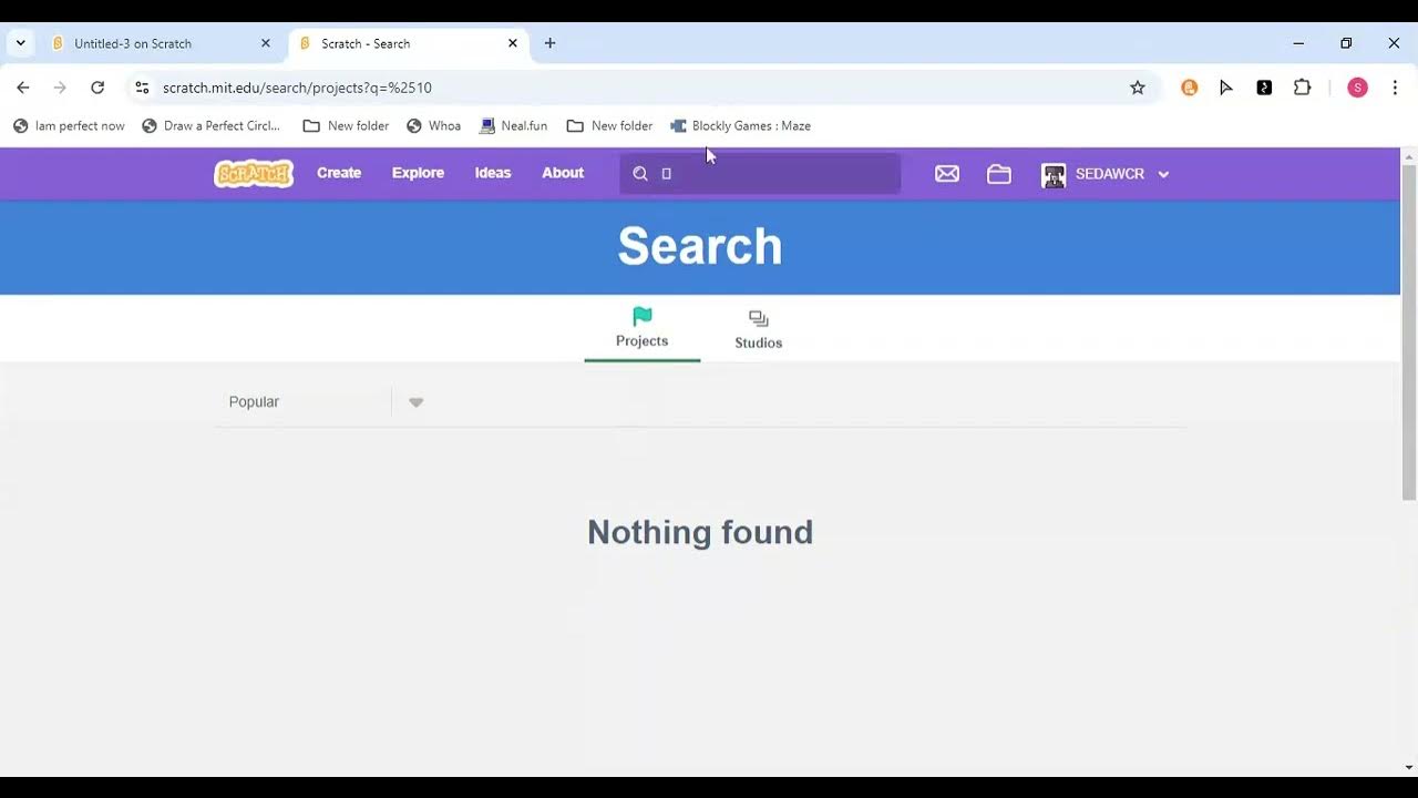 Hacked Block in Scratch! - YouTube