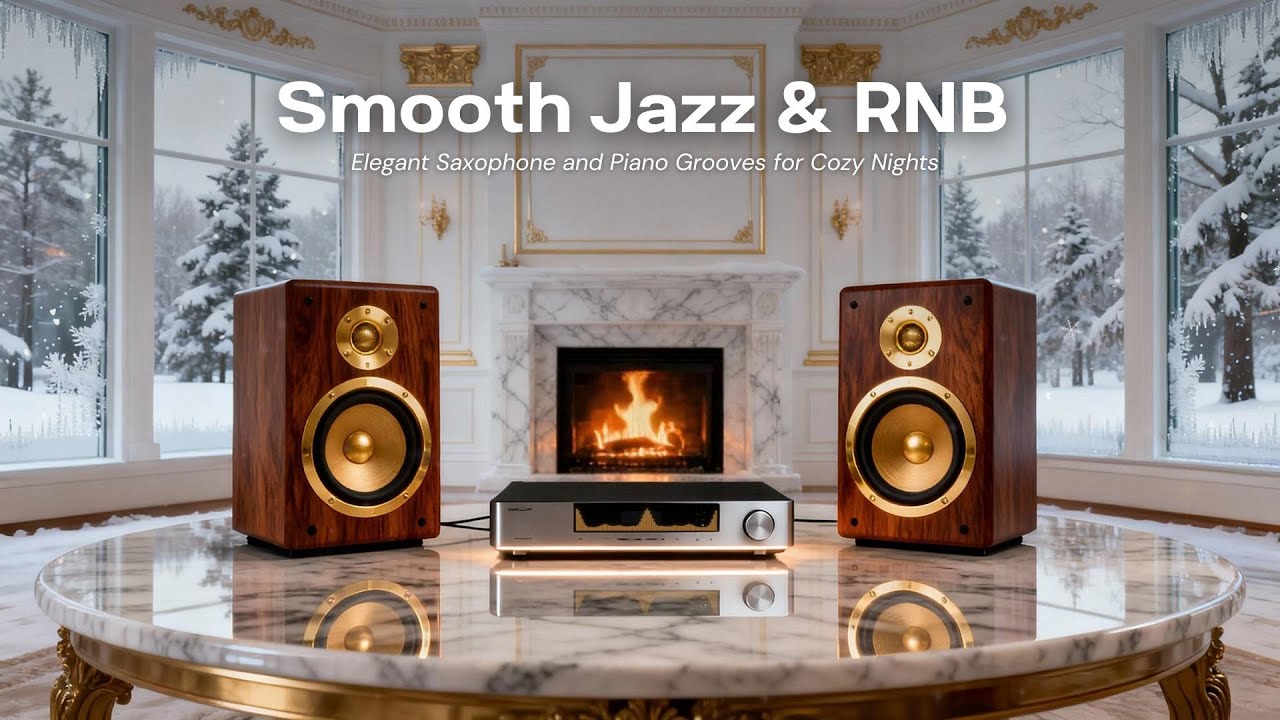 Winter Smooth Jazz & R&B Mix – Elegant Saxophone and Piano Grooves for ...