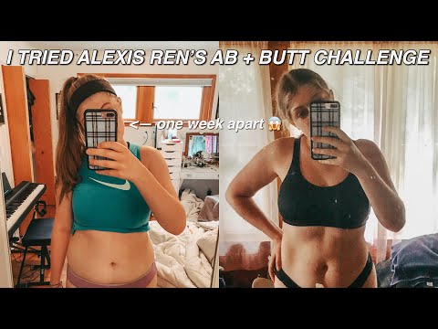 i tried alexis ren's ab + butt workouts for a week (...i'm obsessed)