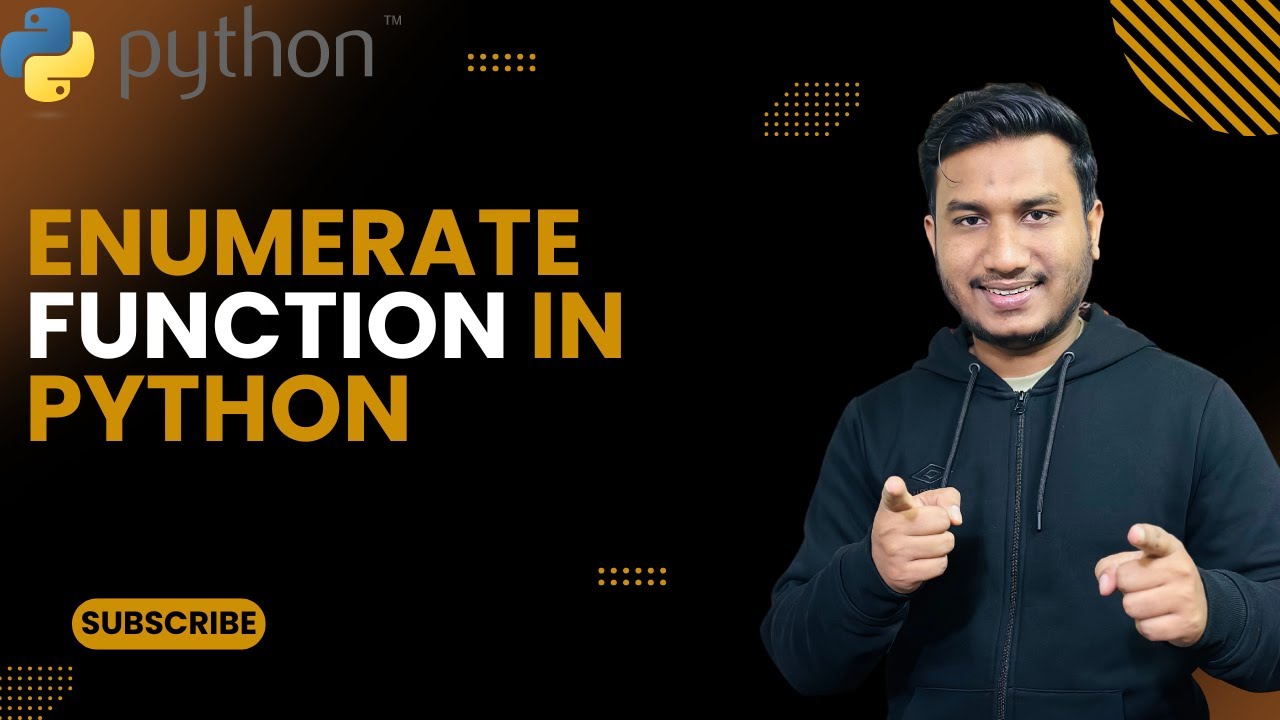 Enumerate Function In Python The Complete Python Course Basic To 5968