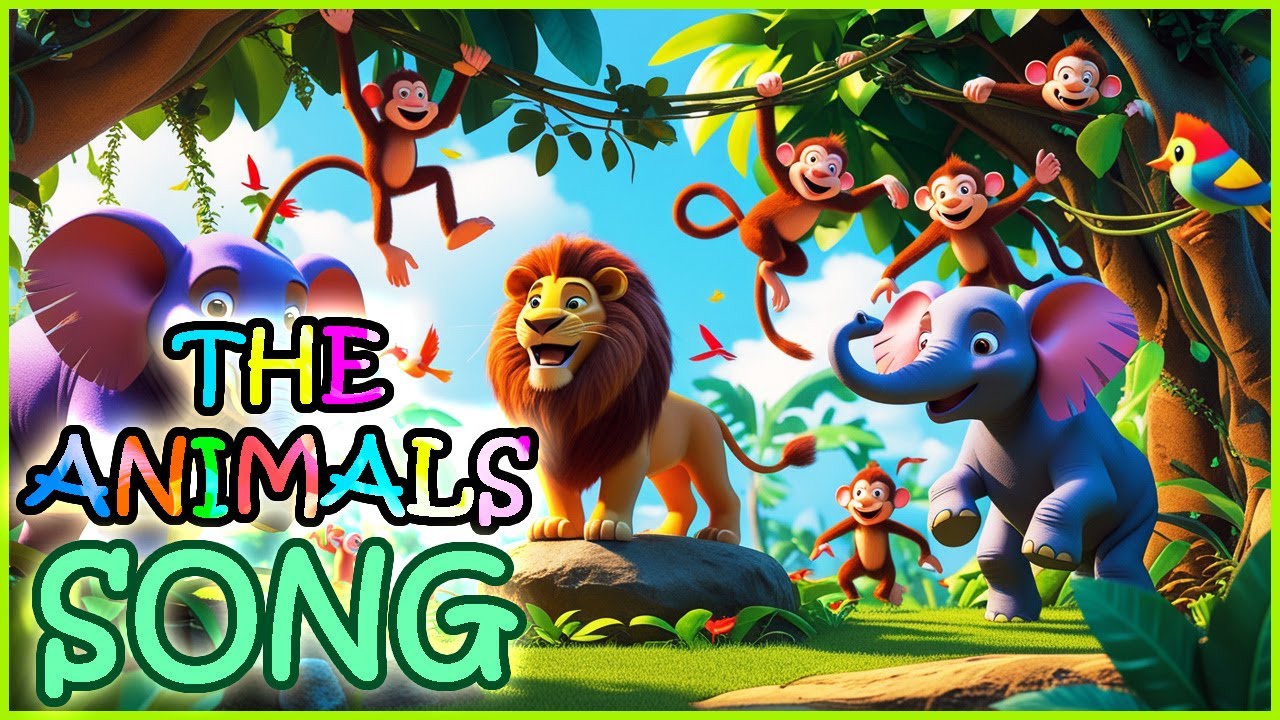 The Animal Song - A Fun Nursery Rhyme About Animals for Kids - YouTube