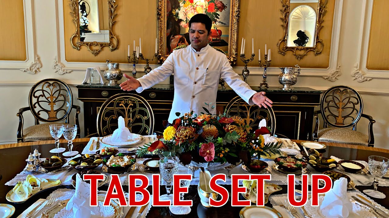 How to set up an elegant dining table // TOP VIP GUEST #cocokulit - YouTube