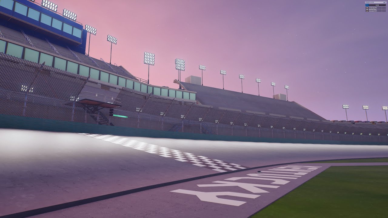 Fortnite NASCAR Xfinity Kentucky 50 - YouTube