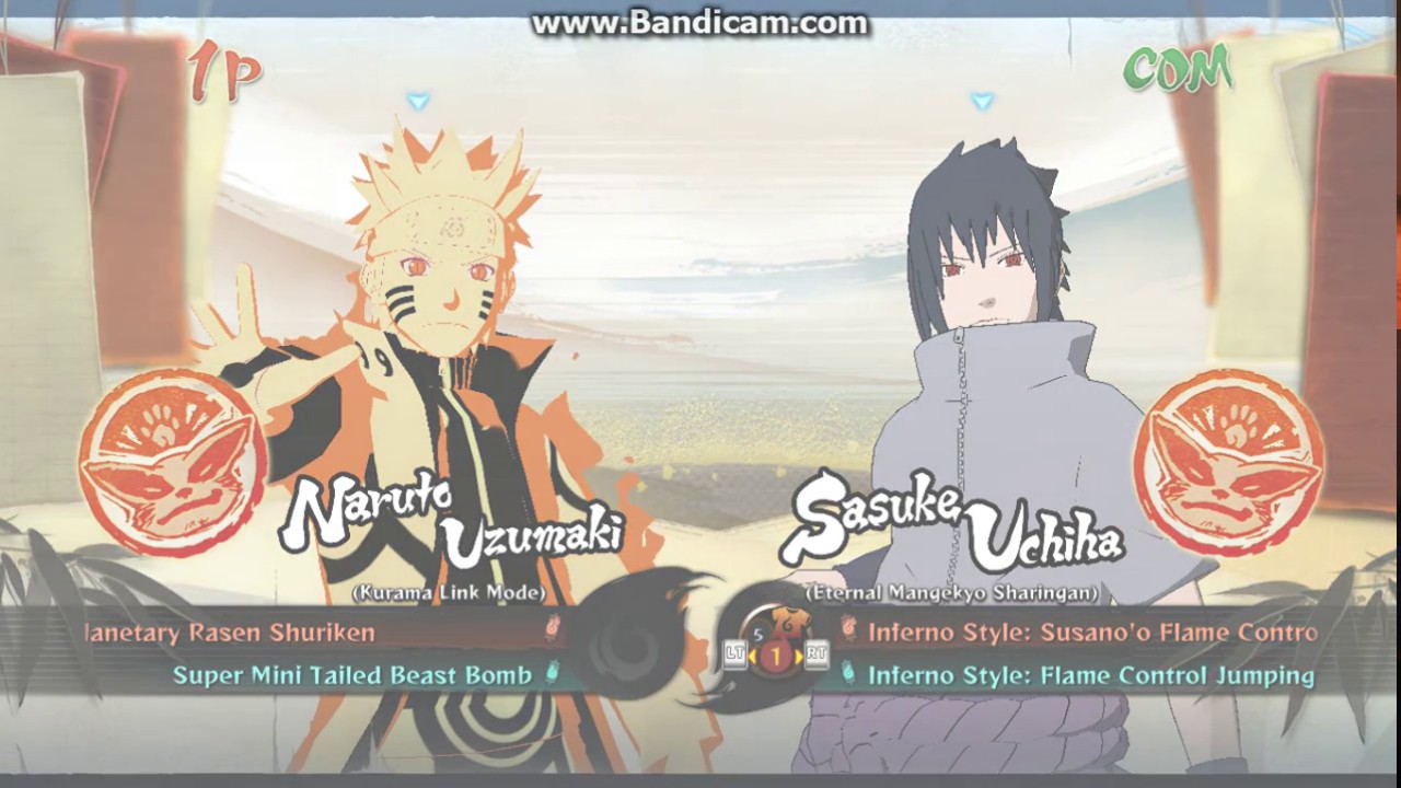 naruto shippuden:ultimate ninja storm 4 naruto vs sasuke - YouTube