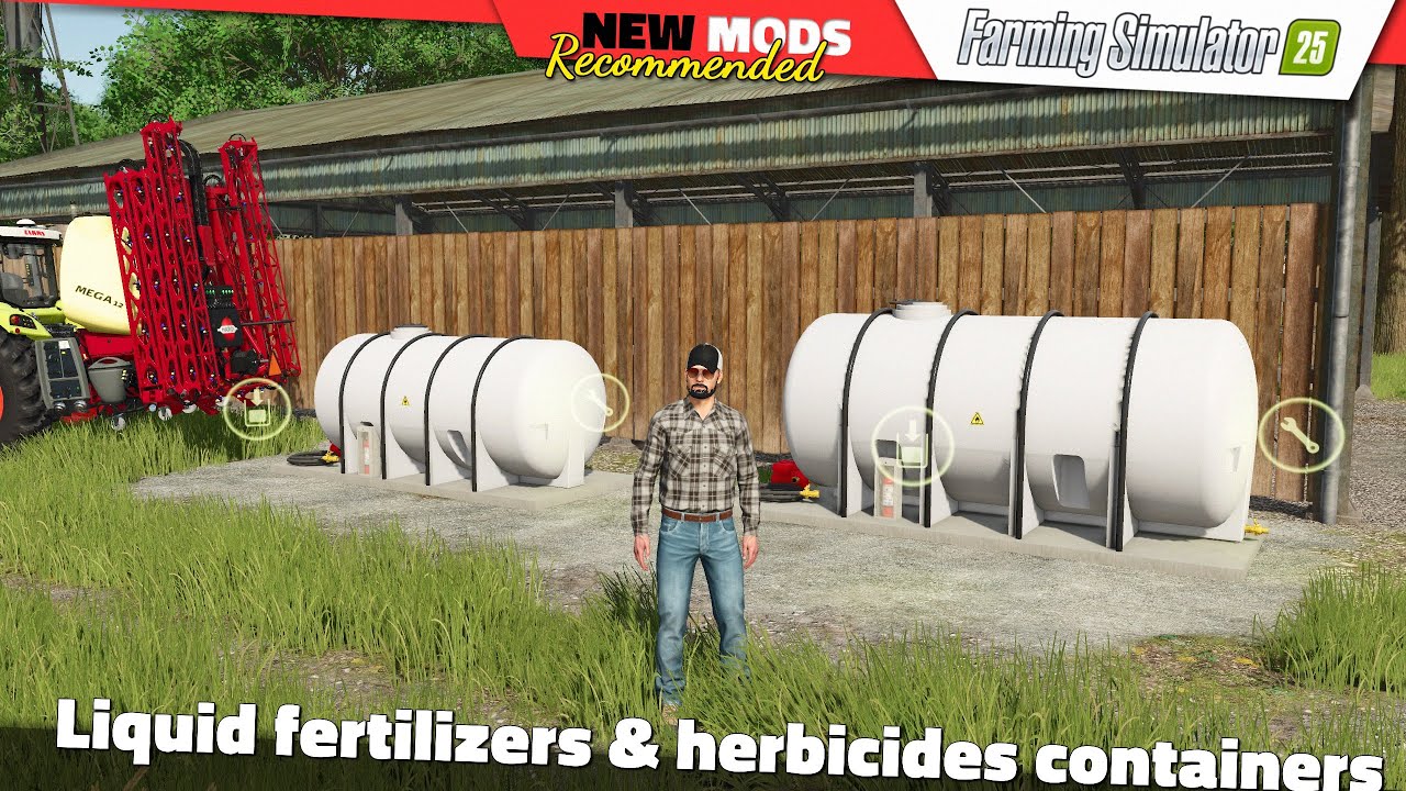 FS25 | Liquid Fertilizer/Herbizide Tanks - Farming Simulator 25 Mods ...