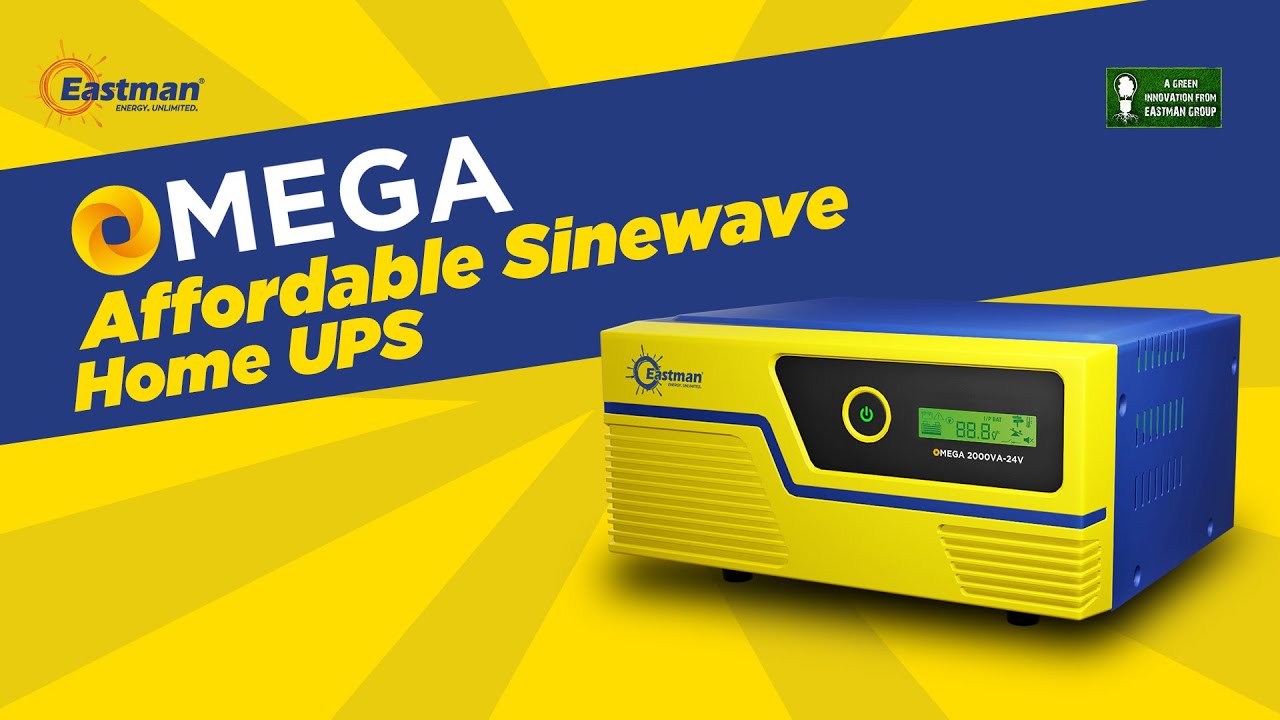 Introducing Eastman "OMEGA" Sinewave Home UPS | Affordable Inverter for ...