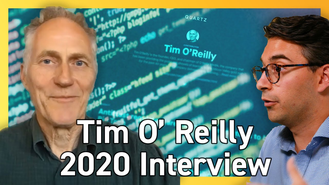 Tim O'Reilly, CEO of O’Reilly Media | Rethinking Antitrust in the Era of Internet-Scale ...