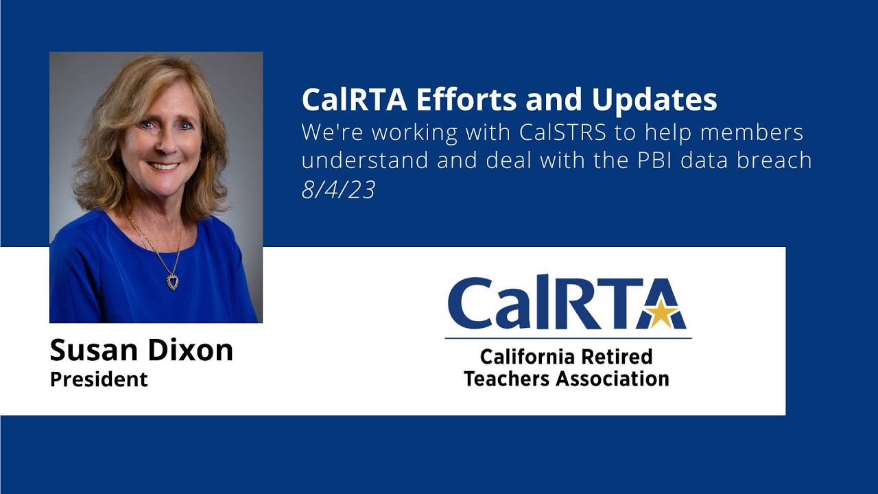 CalRTA Efforts and Updates. Helping members understand and deal with ...