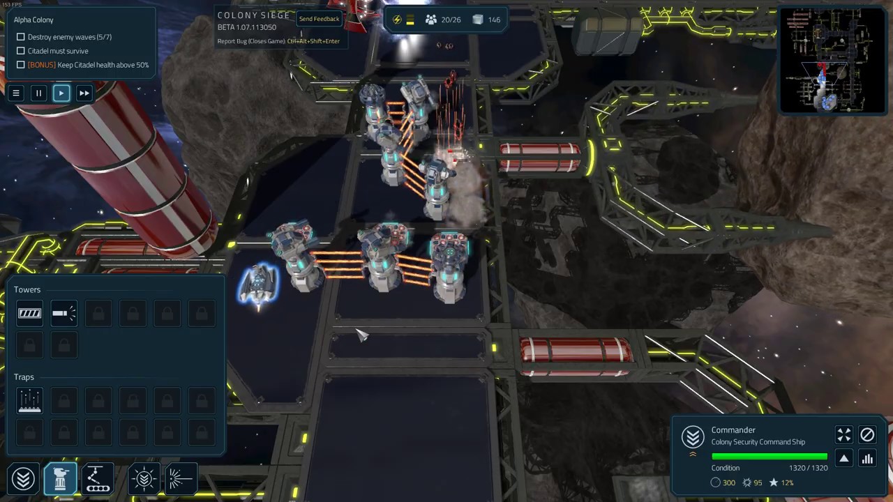 First mission gameplay of Colony Siege - a RTS and tower defense hybrid ...
