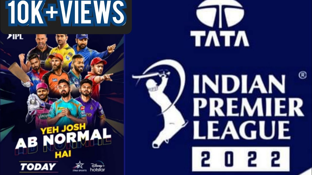TATA IPL 2022 ANTHEM SONG fan made - YouTube