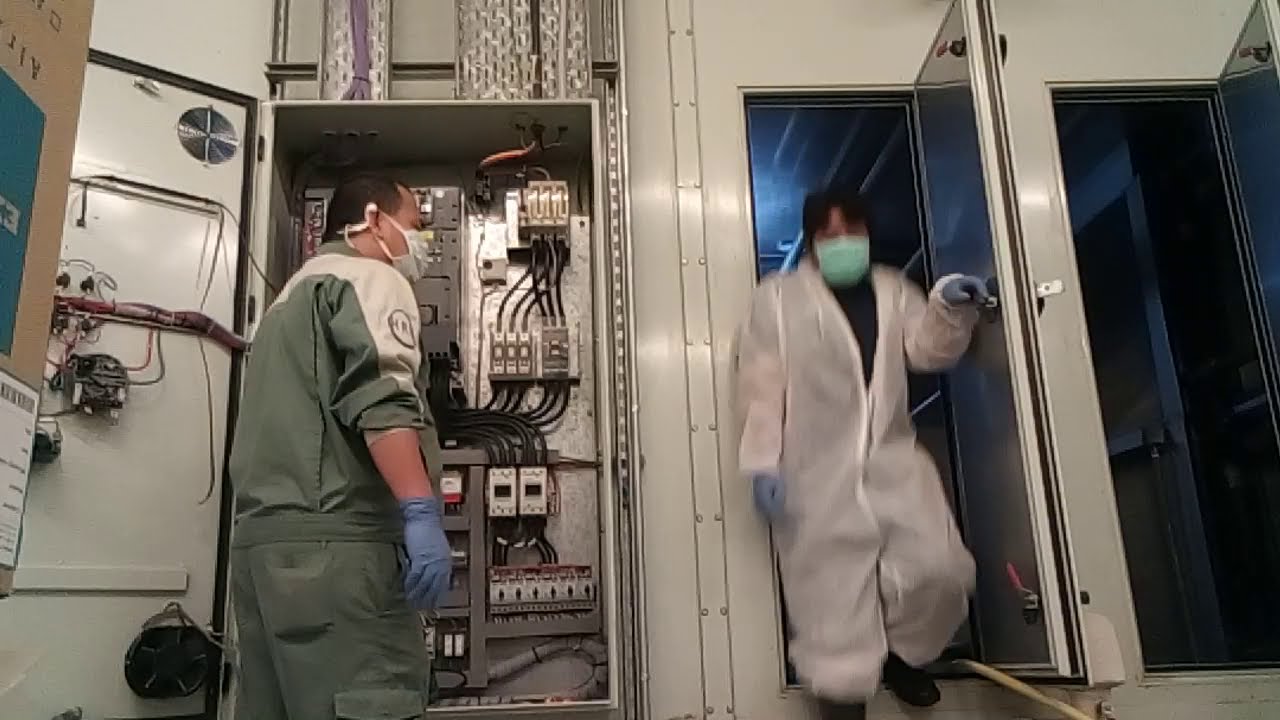 Preventive maintenance of AHU control panel # VFD. - YouTube