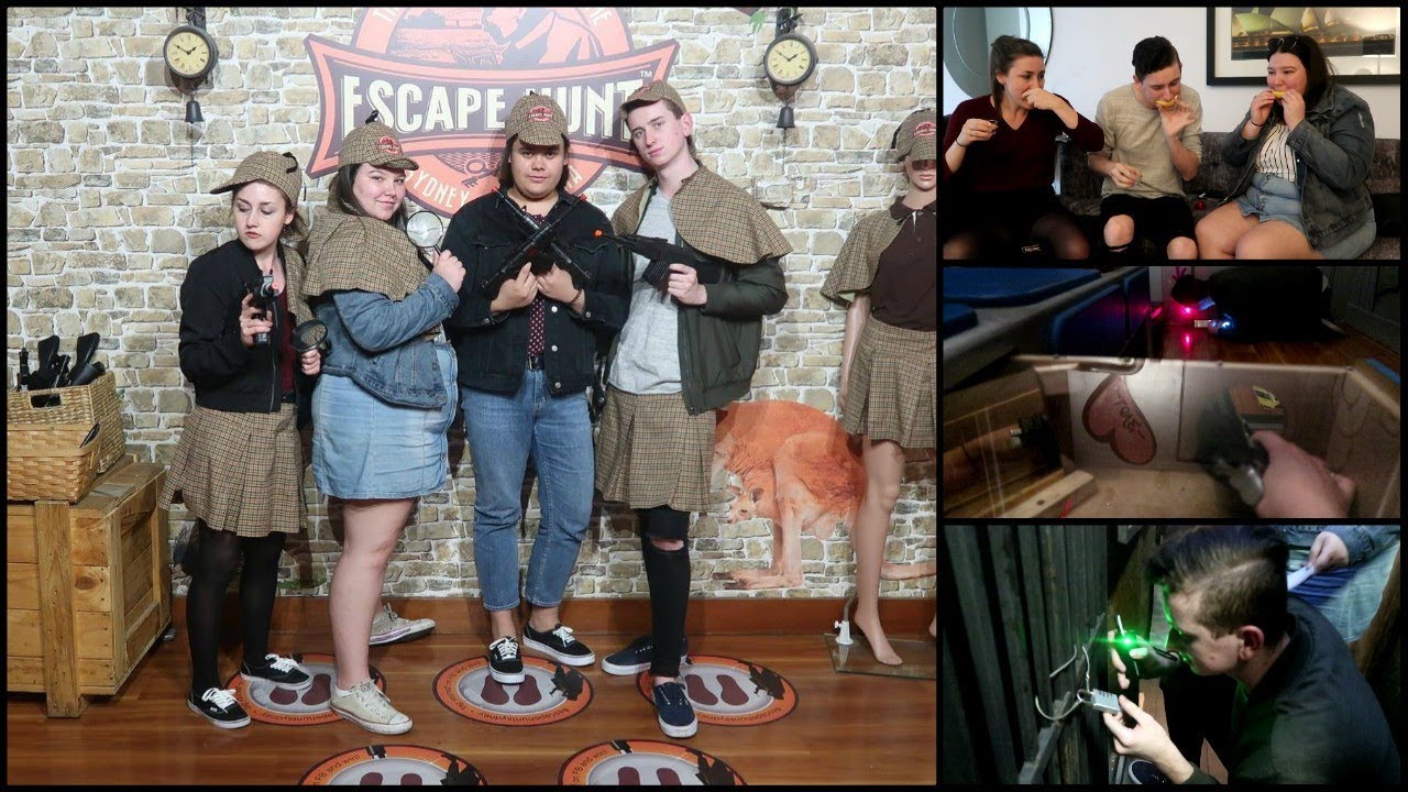 SYDNEY DAY 2 - ESCAPE ROOM (VLOG) - YouTube