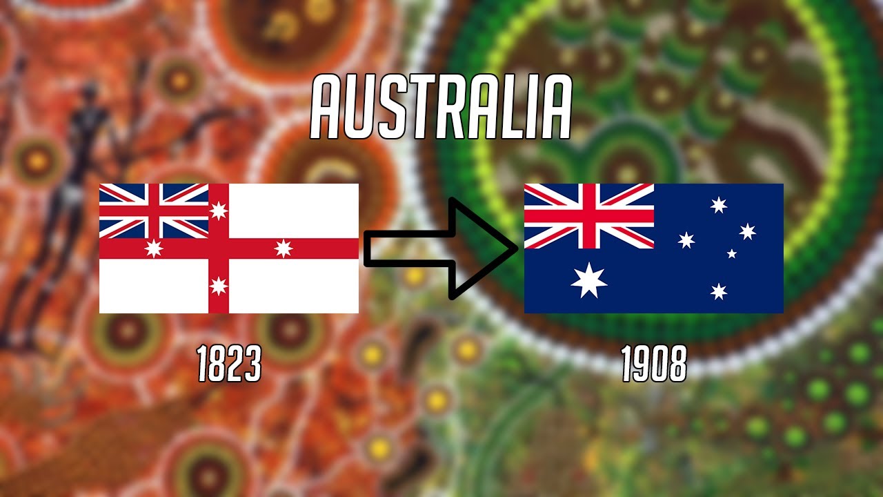 Historical Flag Animation | Australia - YouTube