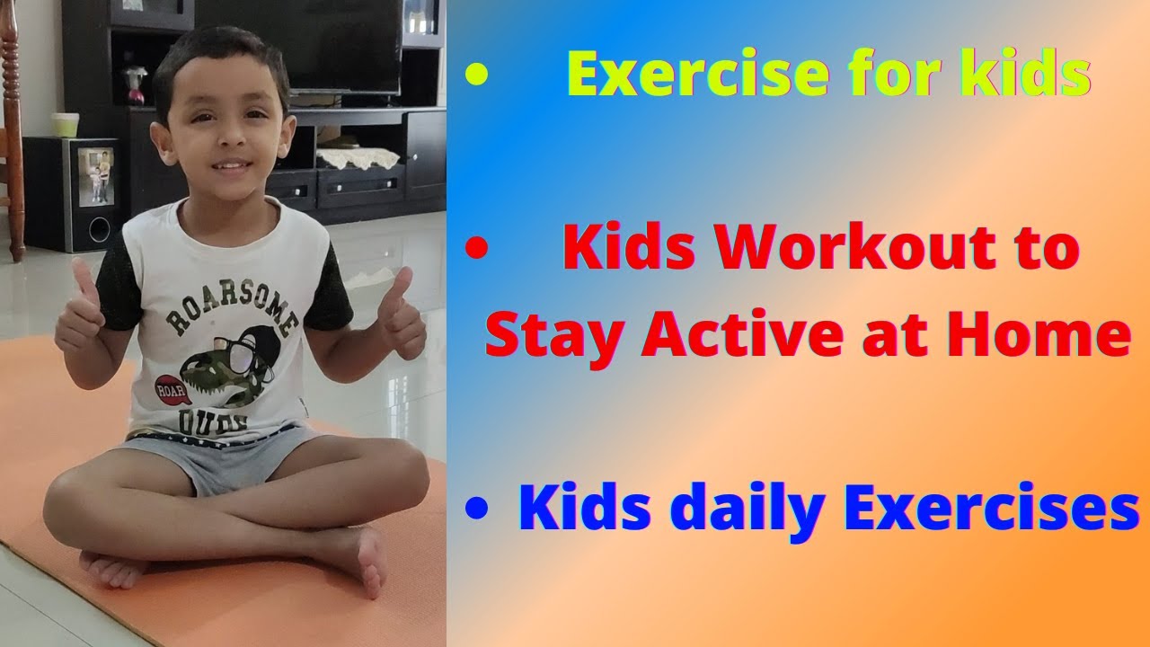 Exercise for Kids at home (part 3)| Kids Workout at home | Full Body ...