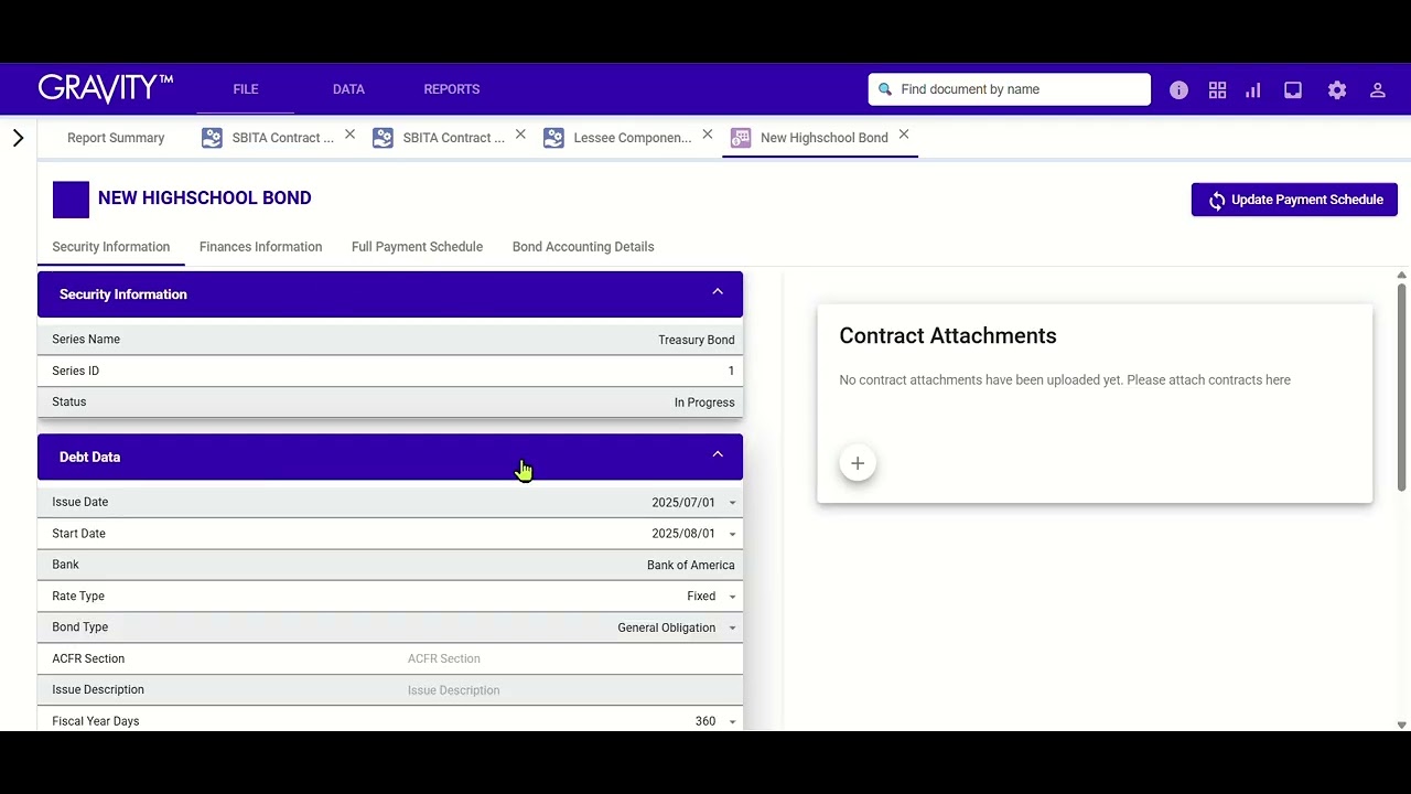 Using GASB 88 Debt Management Templates - YouTube