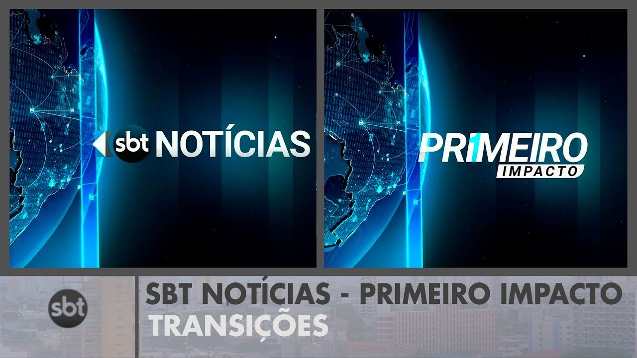 Encerramento do SBT Notícias e início do Primeiro Impacto - 15/08/2017 ...