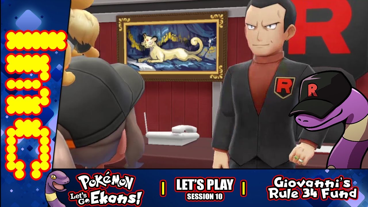 Giovannis Rule 34 Fund Pokémon Lets Go Ekans 10 Youtube