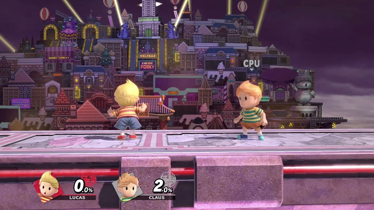 Lucas's "Wess Dance" from Project M in Smash Ultimate - YouTube
