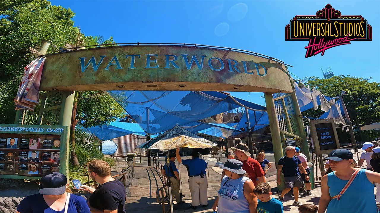 WaterWorld Full Show 4k | Universal Studios Hollywood - YouTube