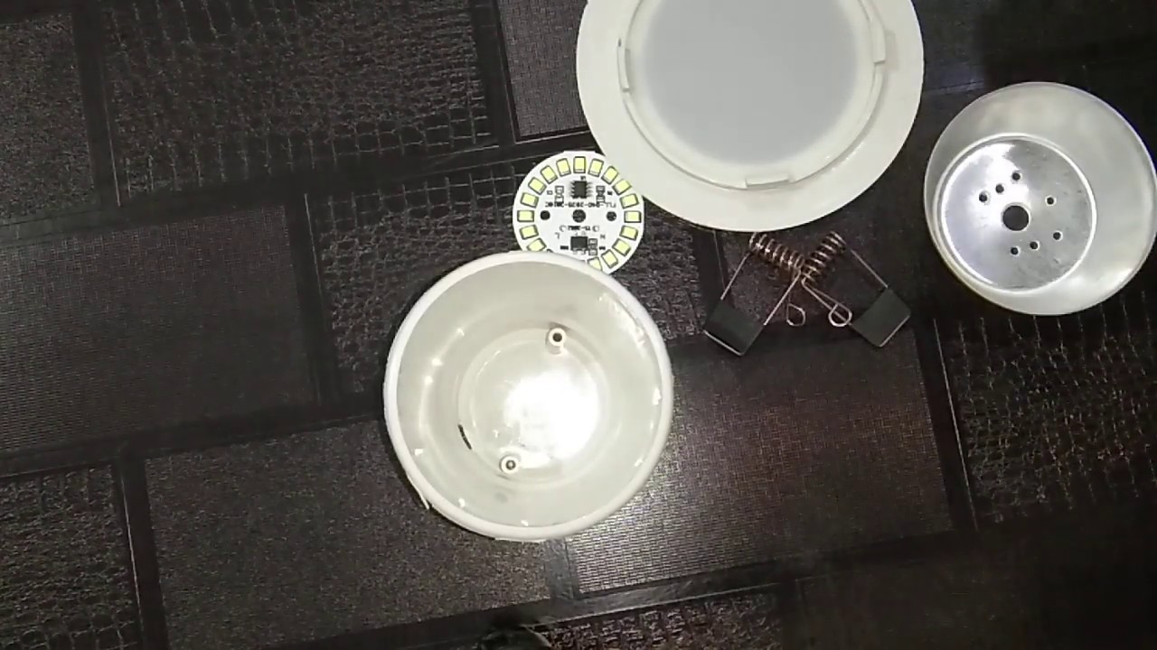 LED DOWNLIGHTS 9 WATT RAW MATERIAL||WITH PACKING BOX|| - YouTube
