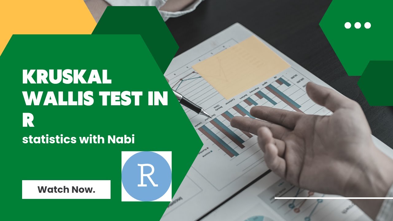 Kruskal Wallis Test using R - YouTube